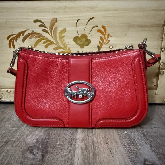 Coach | Bags | Coach Red Crossbody Bag | Poshmark